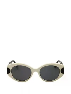 MAX&CO. Oval-frame Sunglasses - Neutrals