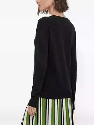 BENETTON V-neck Sweater - Black