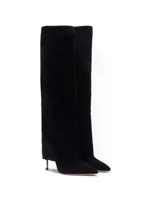 Casadei Blade Berlino Suede Boots