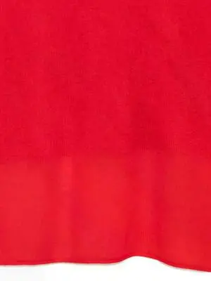 ABSOLUT CASHMERE Fine-knit Cashmere Scarf - Red
