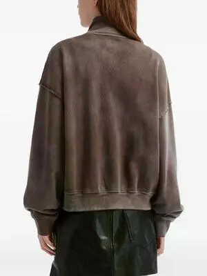 Izzue Embroidered Zip-up Hoodie