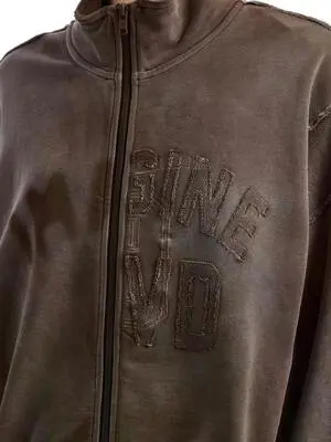 Izzue Embroidered Zip-up Hoodie