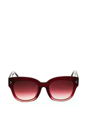 Gap Oversized-frame Sunglasses - Red