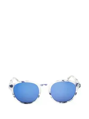 Gap Sgp203 Round-frame Sunglasses - White