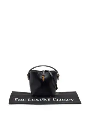 Saint Laurent 2024 Mini Le 37 Bucket Bag - Black