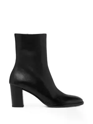 Marsèll Leather Side-zip Ankle Boots - Black