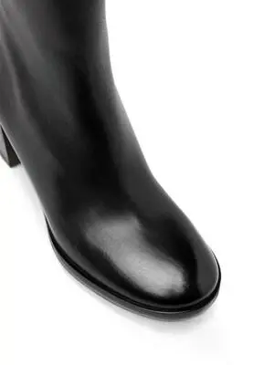 Marsèll Leather Side-zip Ankle Boots