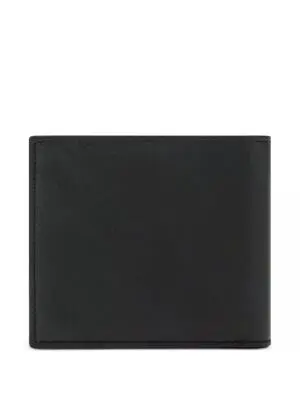 Loewe Flag Bifold Coin Wallet In Classic Calfskin - Black