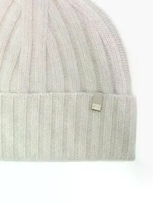 Herno Ribbed-knit Beanie Hat - Neutrals
