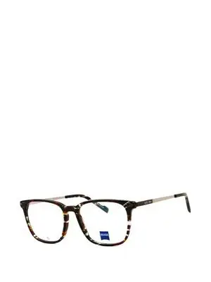 ZEISS Tortoiseshell-effect Rectangle-frame Glasses - Brown