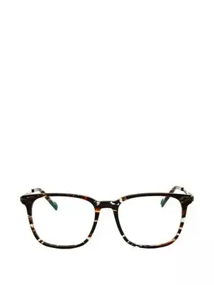 ZEISS Tortoiseshell-effect Rectangle-frame Glasses - Brown