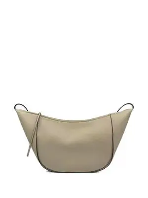 WANDLER Maggie Leather Shoulder Bag - Neutrals