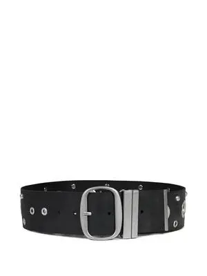 VACANT ARCHIVE Rei Stud Wide Belt - Black