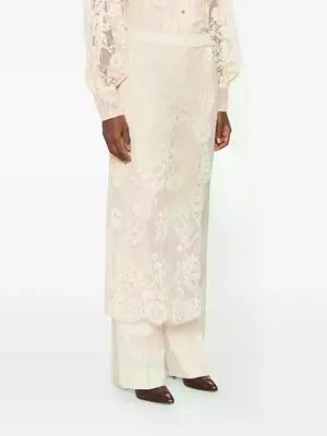Zimmermann Valiant Lace-panelled Tailored Trousers