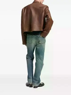 MAISON MARGIELA Biker Leather Jacket