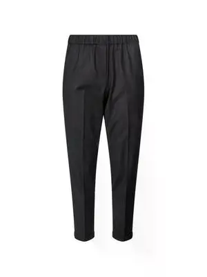 Antonelli Firenze Elasticated-waistband Trousers - Grey