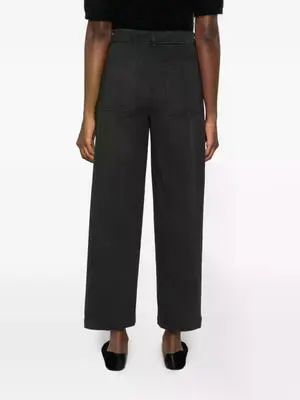 VIA MASINI 80 Pleated Straight-leg Trousers
