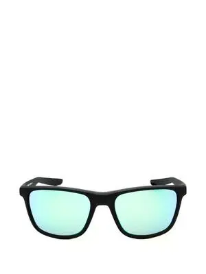 Nike Essential Endeavor Square-frame Sunglasses - Black