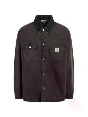 Carhartt Work In Progress Mitch Corduroy-collar Shirt Jacket - Brown