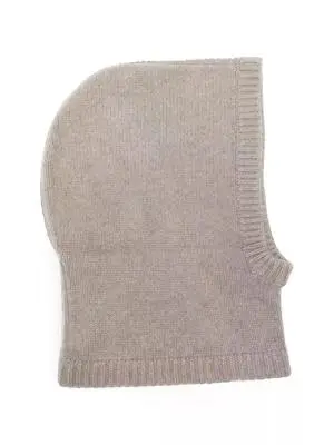 Soft Goat Ribbed-knit Cashmere Balaclava