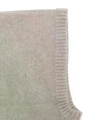 Soft Goat Ribbed-knit Cashmere Balaclava