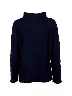 KANGRA Cable-knit Roll-neck Sweater