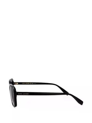Marc Jacobs Logo-plaque Rectangle-frame Sunglasses