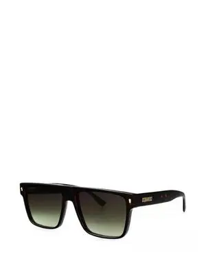 Dsquared2 Tortoiseshell-effect Square-frame Sunglasses - Brown