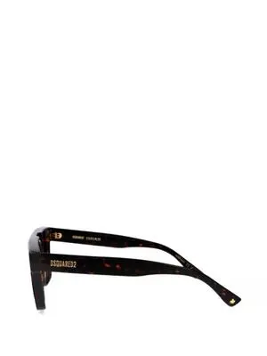 Dsquared2 Tortoiseshell-effect Square-frame Sunglasses
