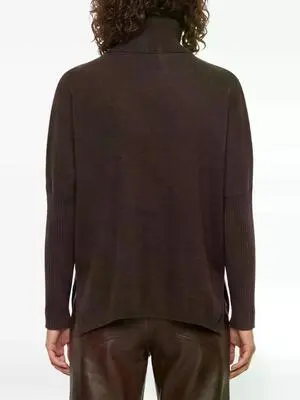 GOTHA Roll-neck Drop-shoulder Sweater