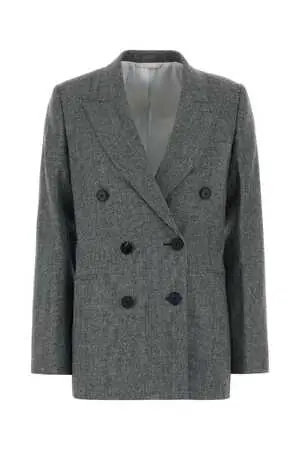 Givenchy Embroidered Flannel Blazer - Multicolor