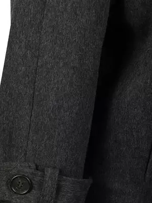 ANAII Balmacan Button-up Raglan-sleeve Coat