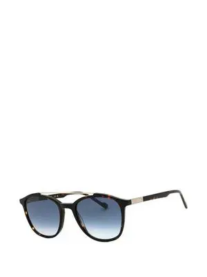 ZEISS Tortoiseshell-effect Geometric-frame Sunglasses - Brown