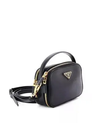 Prada Odette Top Handle Bag Leather Mini Satchel