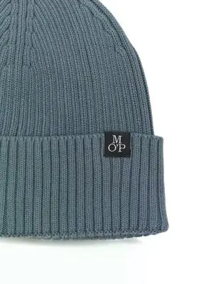 Marc O'polo Ribbed-knit Beanie Hat - Blue