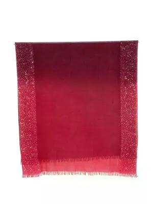 Faliero Sarti New Dania Sequin-embellished Scarf - Red