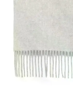 Jacquemus Logo-intarsia Fringed Scarf