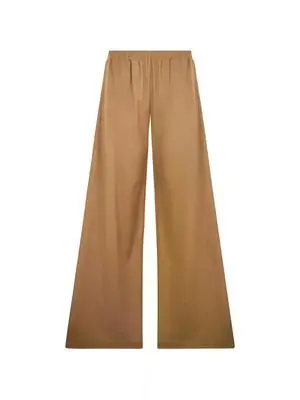 Fabiana Filippi Elasticated Wide-leg Palazzo Pants - Neutrals