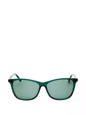 Gant Rectangle-frame Sunglasses Green
