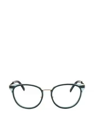 Mcm Round-frame Glasses - Blue