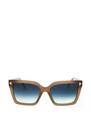 Missoni Rectangle-frame Sunglasses - Brown