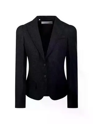 7 For All Mankind Single-breasted Peaked-lapel Blazer - Grey