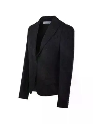 7 For All Mankind Single-breasted Peaked-lapel Blazer