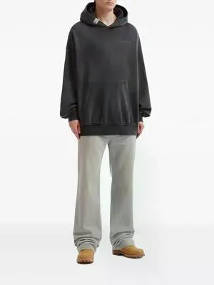 FIVE CM Graphic-print Distressed Hoodie