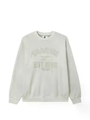 Izzue Logo-embroidered Sweatshirt - Neutrals