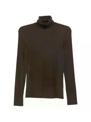 Marc O'polo Roll-neck Long-sleeve Sweater - Brown