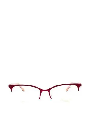 EMOZIONI Rectangle-frame Glasses - Red