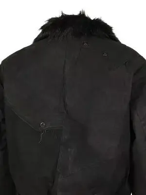 UNDER THE SIGN Faux-fur Patchwork Bomber Jacket