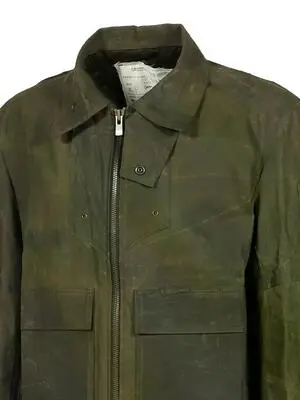 UNDER THE SIGN Phantom Patchwork Gloved Jacket