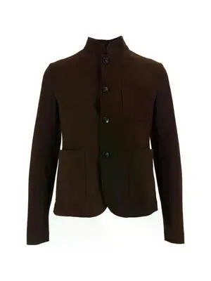 CIRCOLO 1901 Four-button Slim-fit Jacket - Brown